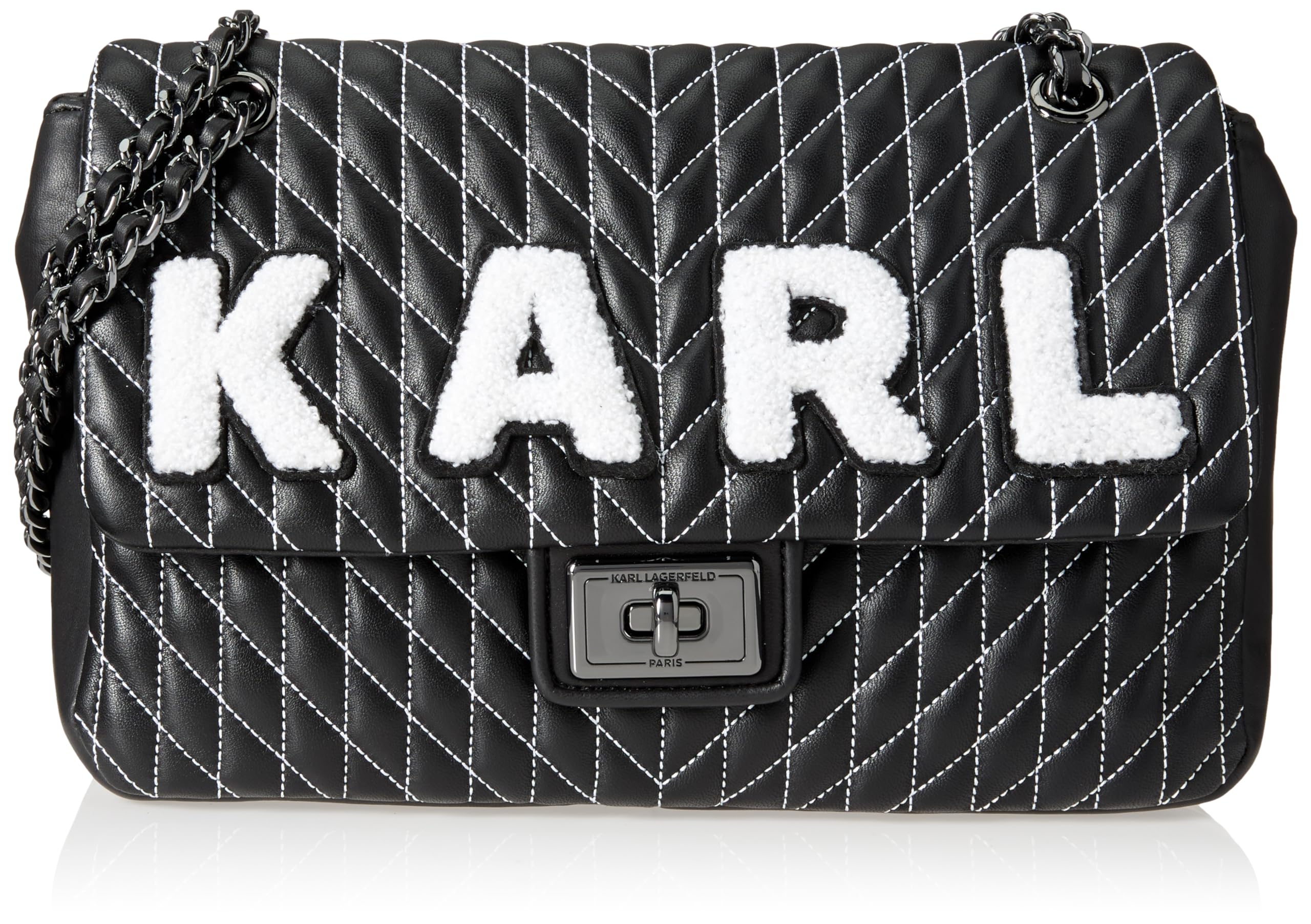 Karl Lagerfeld Paris Womens Agyness Shoulder Bag