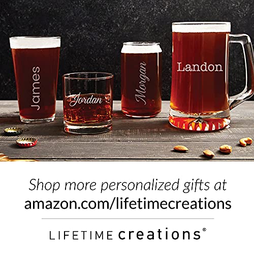 Lifetime Creations Custom Embroidered Soft Cooler Bag: Personalized Gift for Dad, for Him, Groomsmen, Embroidered Wool Polyester, Large Beer Cooler Bag with Bottle Opener