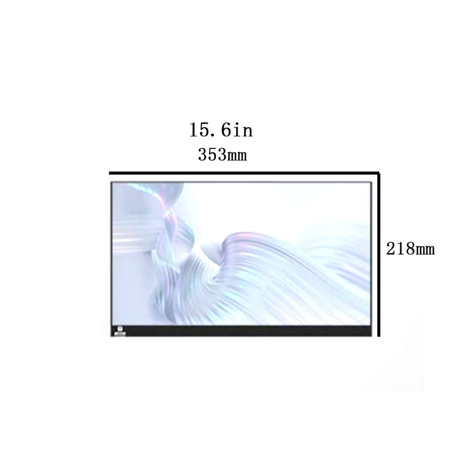 Portable Display IPS15 Inch 60/144/240hz Notebook Expansion Screen 1920 * 1080 Secondary Screen Multi-Function Portable Display (Color : 240hz)