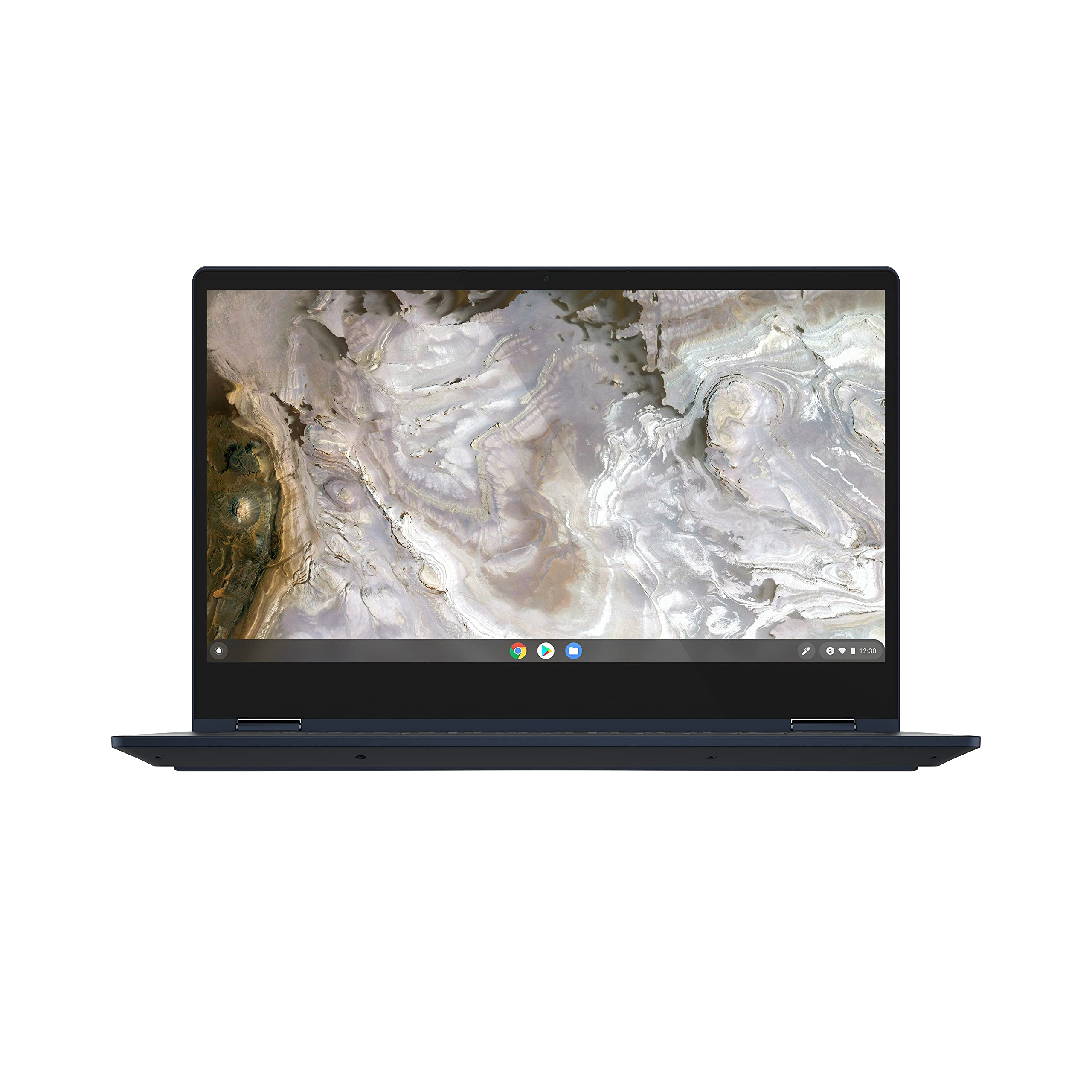 Lenovo Flex 5i 13 Chromebook 2-in-1 Laptop, Intel Core i3-1115G4, 8GB RAM, 64GB Storage, 13.3" FHD Touchscreen Display, Abyss Blue & Active Capacity Pens for Touchscreen Laptop - Black