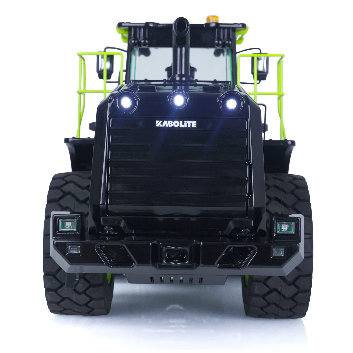 Huina 1/16 K966 Kabolite 2.4G Hydraulic Rc Loader Car Sound & Light Led System
