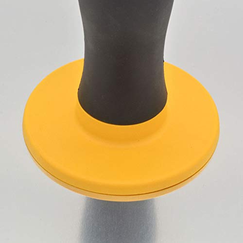 LKEREJOL Aluminium Plaster Mortar Board with Handle, Aluminium Plastering Hawk with Soft Grip Handle, Plaster Mortar Board Holder Finishing Plastering Tool for Cement, Mortar, Drywall (11.8"x11.8")