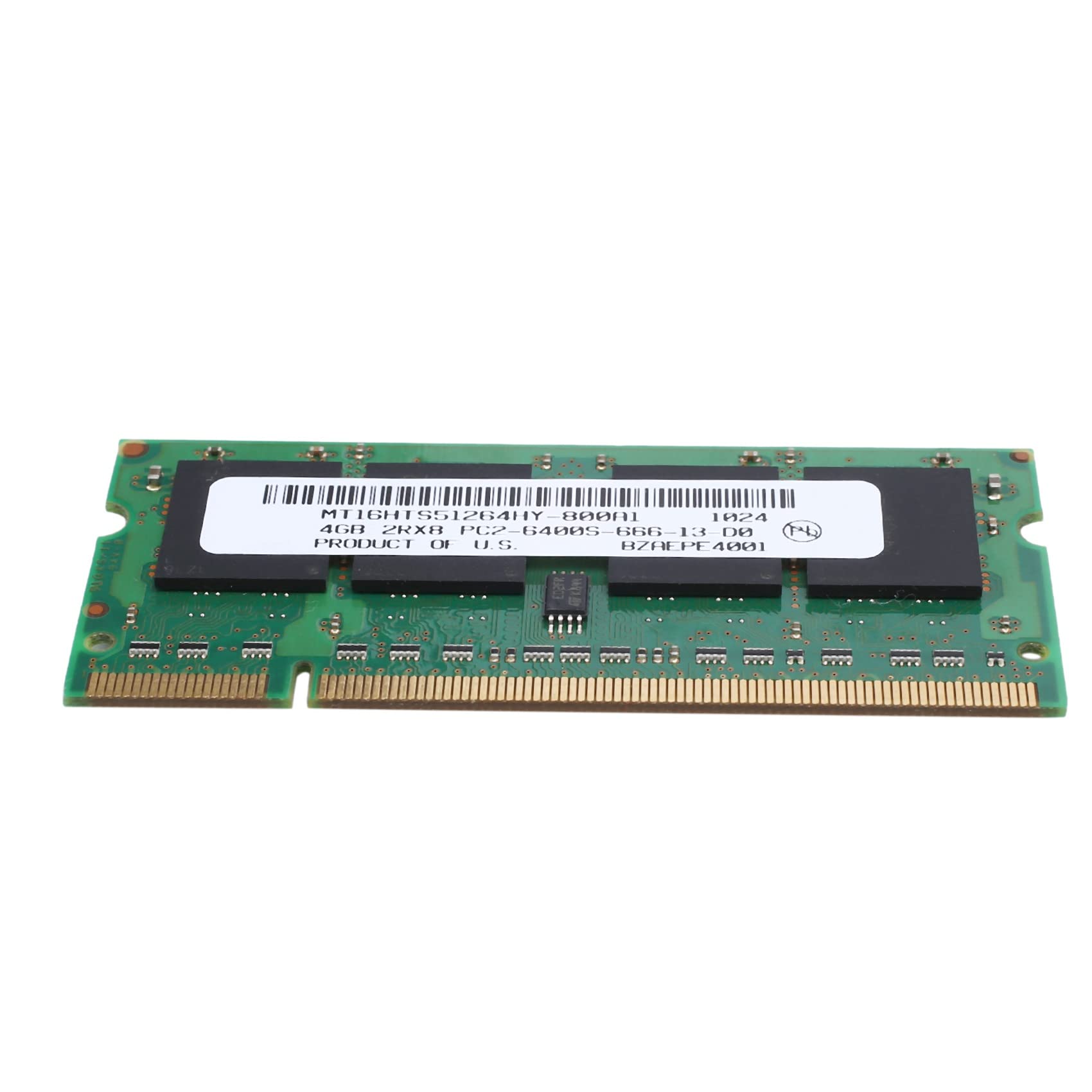 Limnyves 4GB DDR2 Laptop 800Mhz PC2 6400 SODIMM 2RX8 200 Pins for Laptop Memory (500284772)