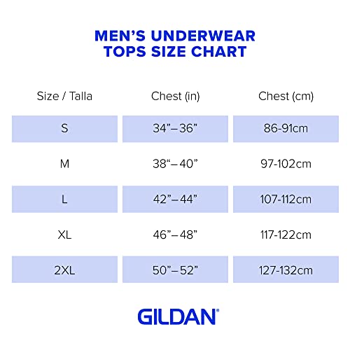 Gildan Men's Crew T-Shirts, Multipack, Style G1100, Navy/Charcoal/Cardinal Red (5-Pack), 2X-Large