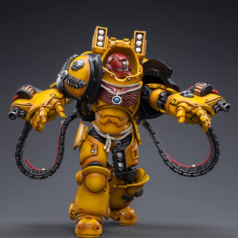 JOYTOY Warhammer 40,000 1/18 Action Figure Imperial Fists Intercessors-Lycias(5.1Inch)β¦
