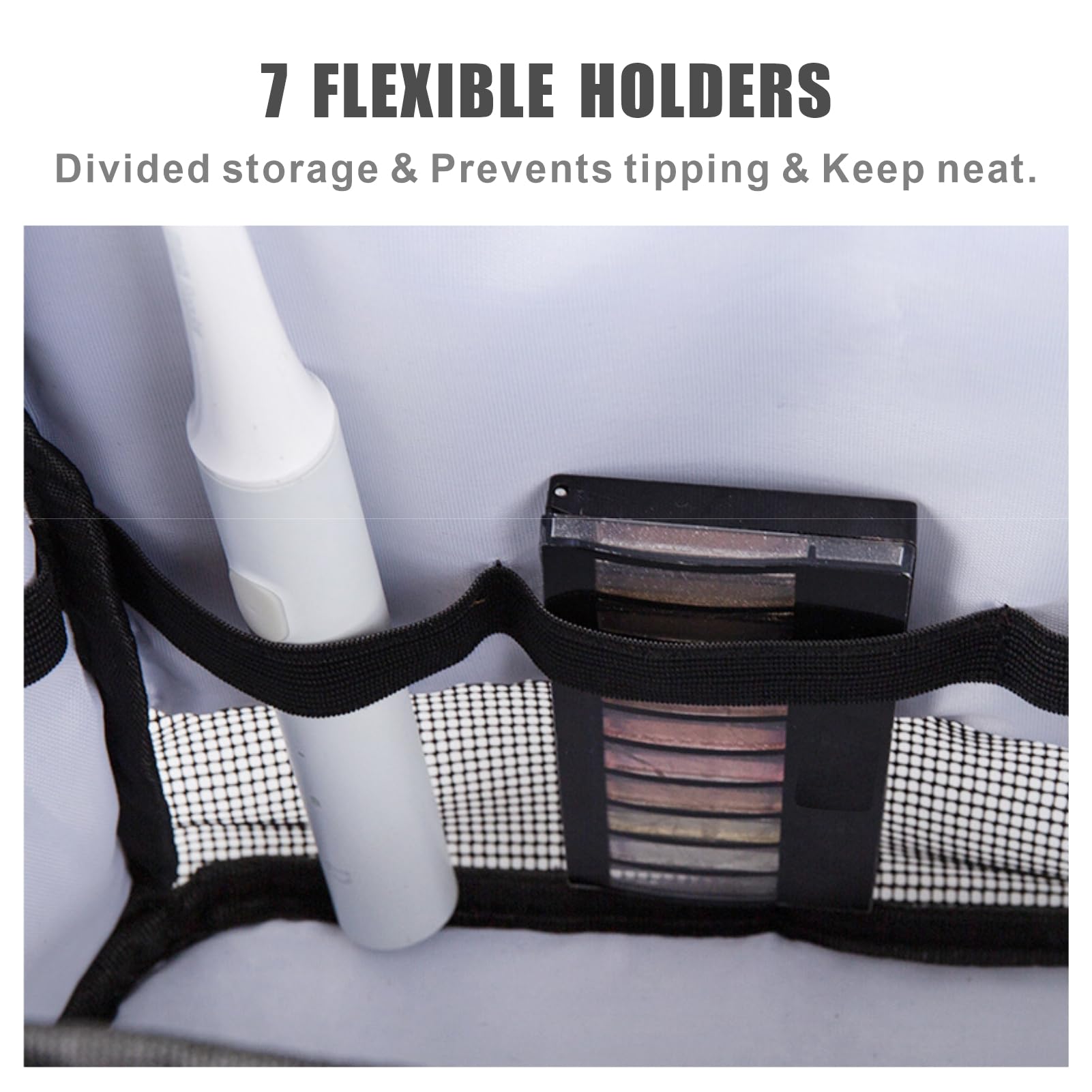 Portable Shower Caddy for Dorm & Gym & Travel - Extra Large Capacity&Drain Mesh, Quick Dry and Water Resistant with Metal Hook - Essential College Dorm for Men & Women(Grey)