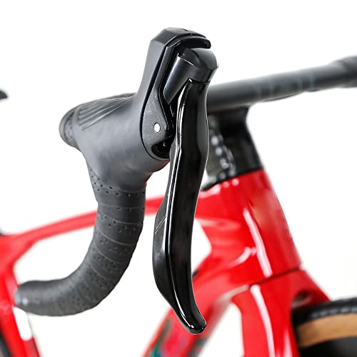 LIANAIzxc Bikes Carbon Fiber Road Bike 22 Speed disc Brake fit (Color : Silver)