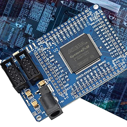 Midautoo EP2C5T144 Development Board FPGA Learning Board Blue Core Board for CycloneII EP2C5T144