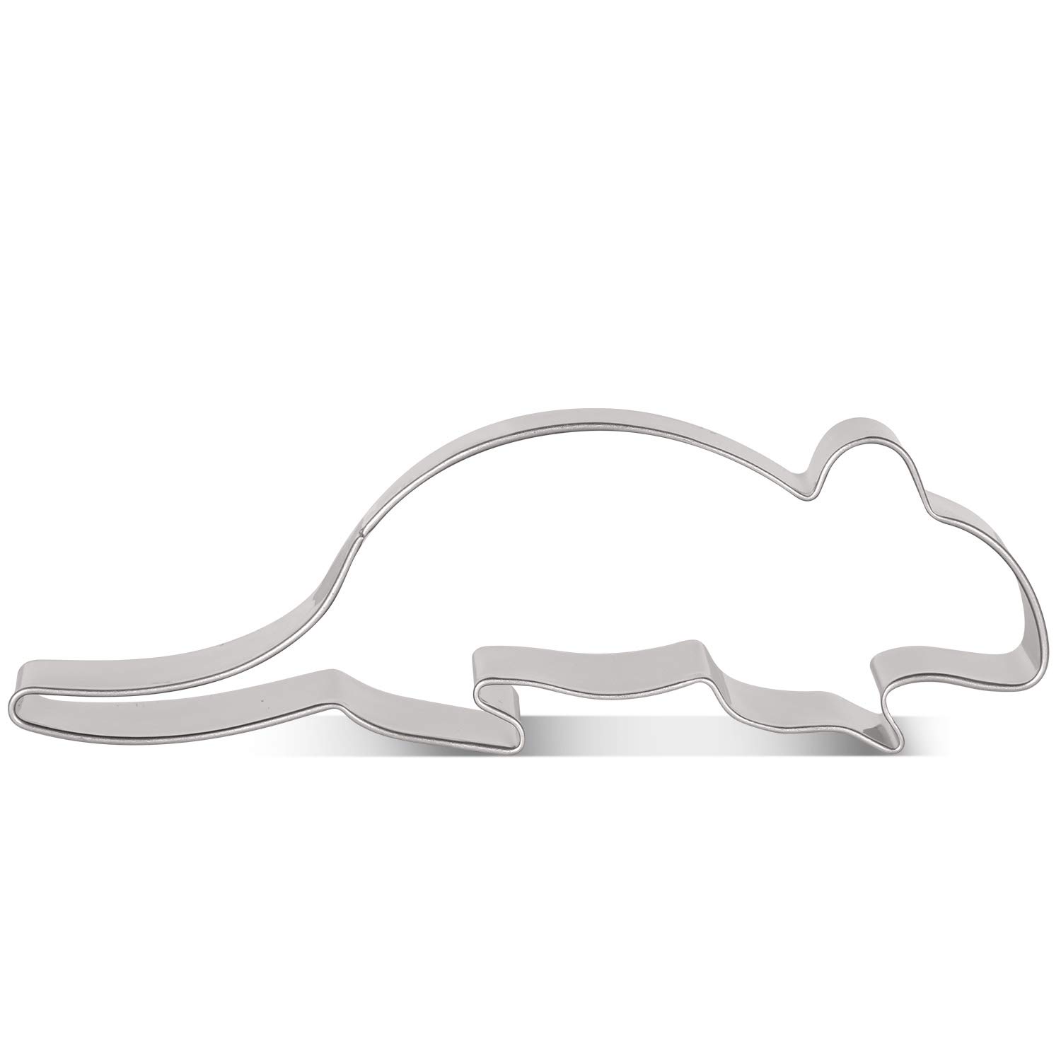 LILIAO 4.6" Mouse Cookie Cutter, Stainless Steel