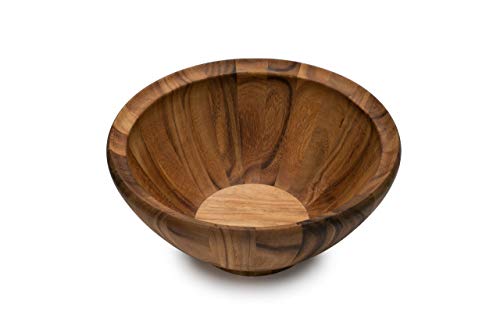 Ironwood Gourmet Salinas Extra Large Fruit and Salad Bowl, Acacia Wood