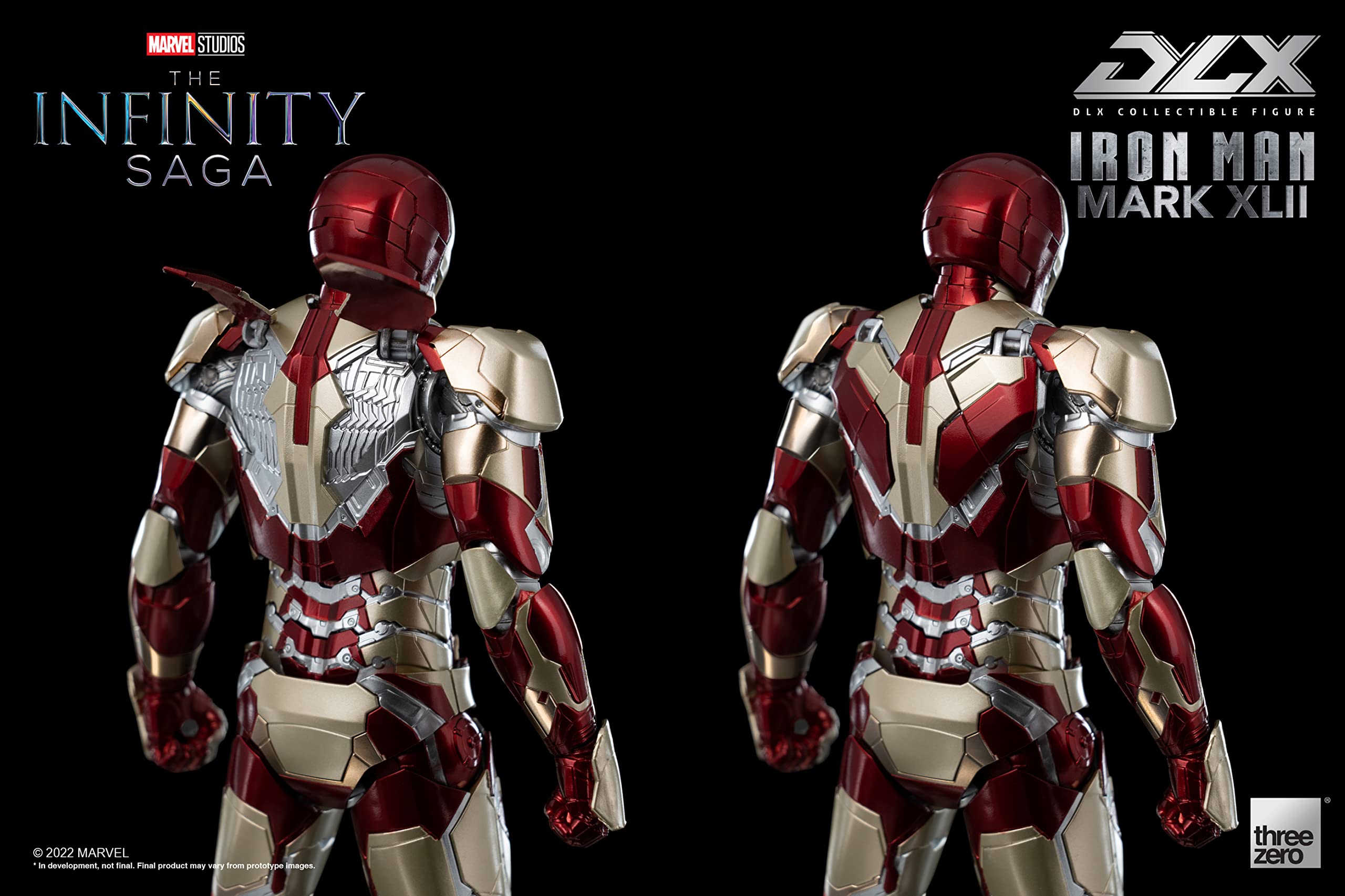 Marvel Infinity Saga: Iron Man Mark 42 1:12 Scale DLX Action Figure