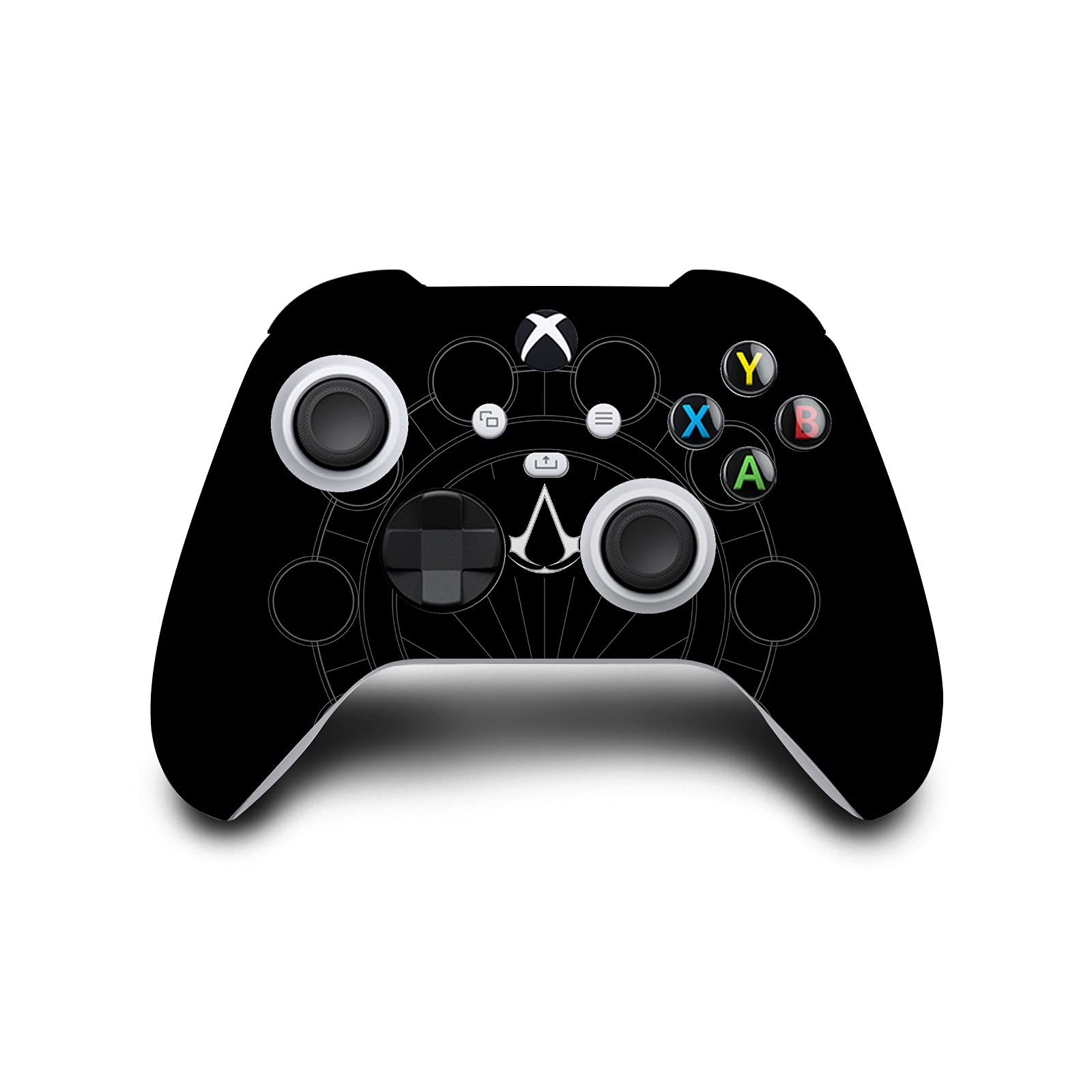 Head Case Designs Officially Licensed Assassin's Creed Crests Legacy Logo Vinyl Sticker Gaming Skin Case Cover Compatible with Xbox Series S Console and Controller Bundle