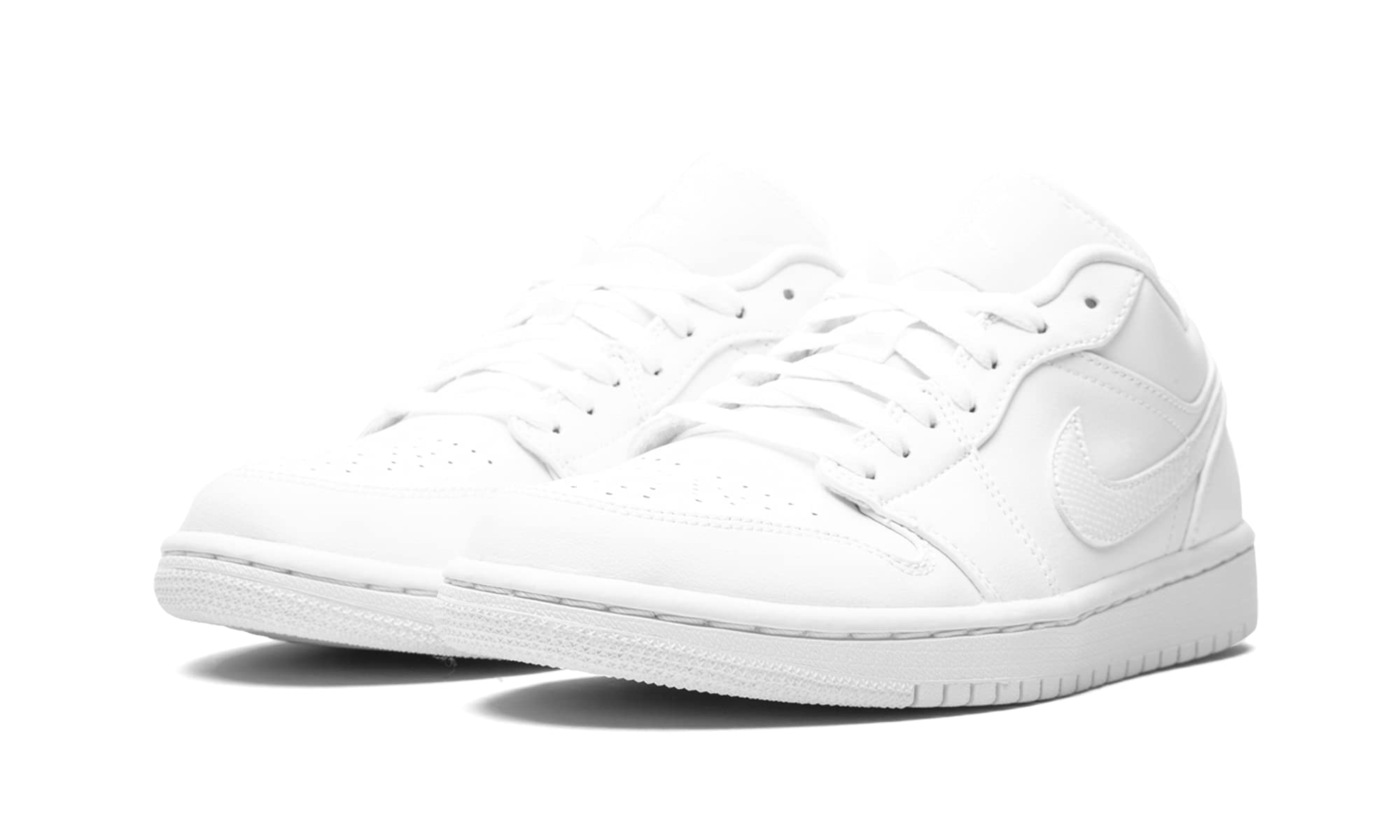 Jordan Womens WMNS Air 1 Low AO9944 111 Triple White - Size 6.5W
