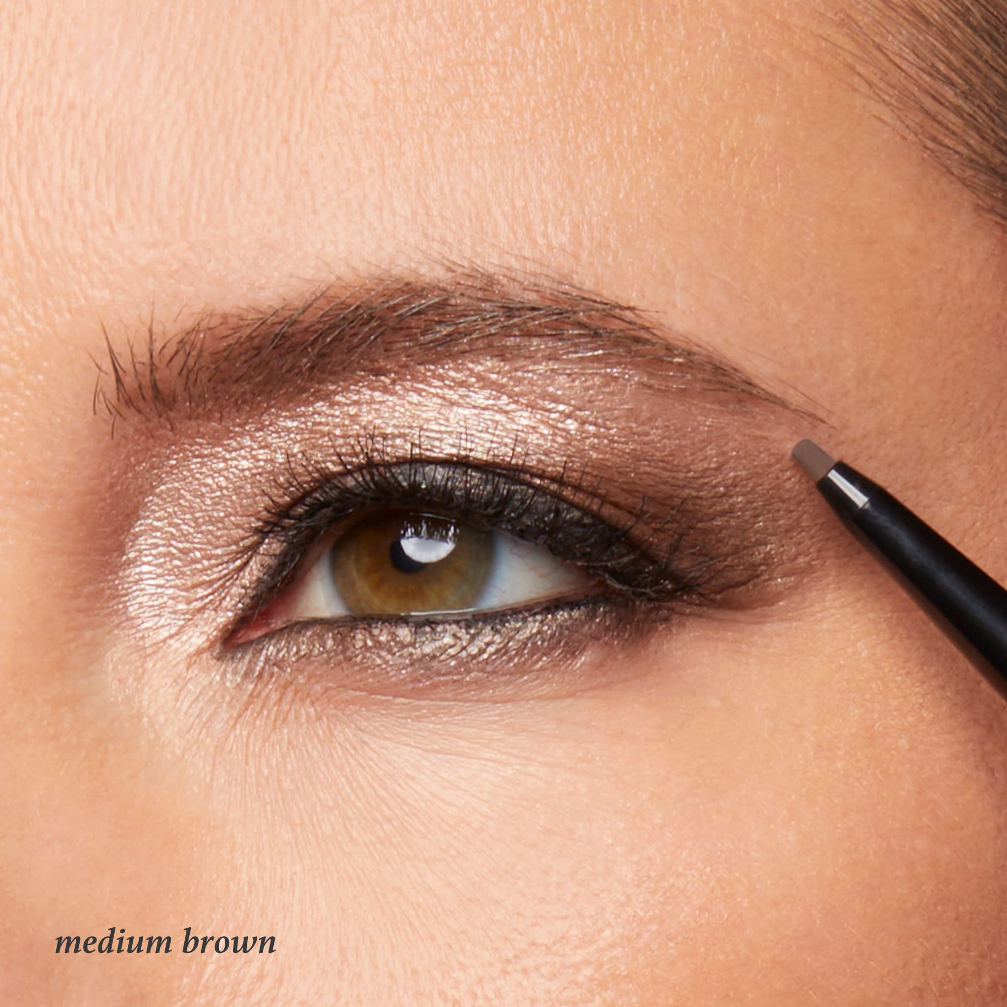 Julep Brow 101-2-in-1 Eyebrow Pencil and Tinted Brow Gel - Medium Brown - Waterproof - Thickening Silk Fibers - All Day Hold - Fill Define and Shape Brows