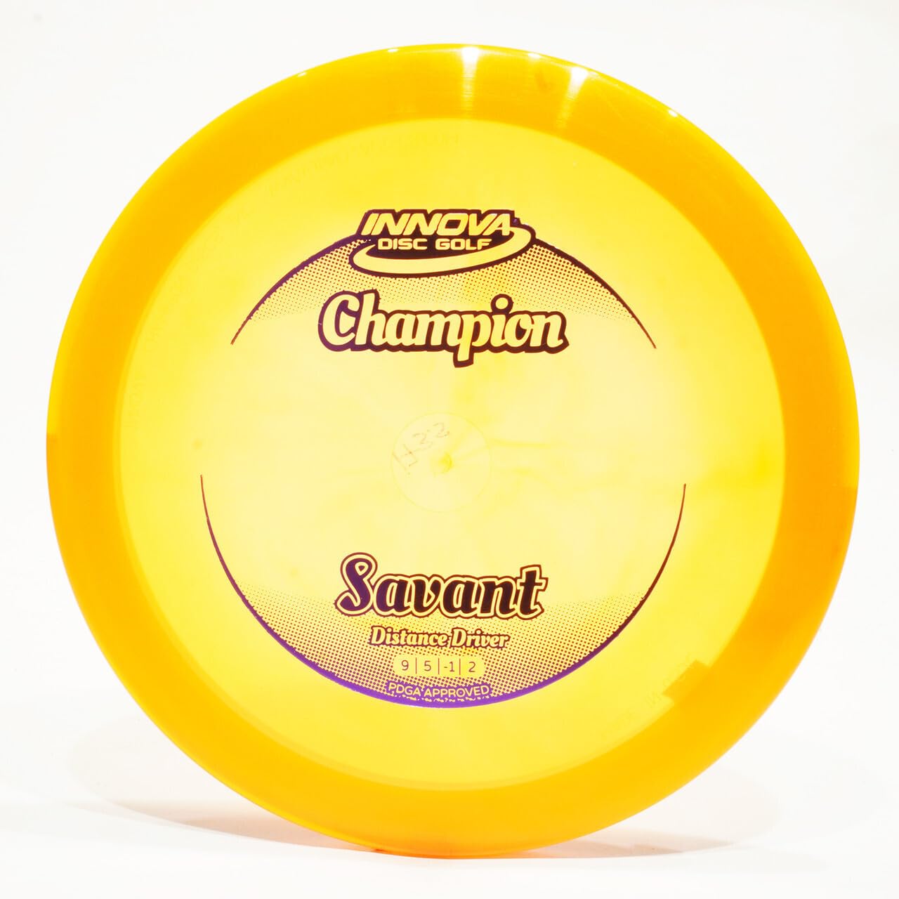 Innova Savant (Champion) Driver Golf Disc, Pick Weight/Color [Stamp & Exact Color May Vary] Yellow 160-166 Grams