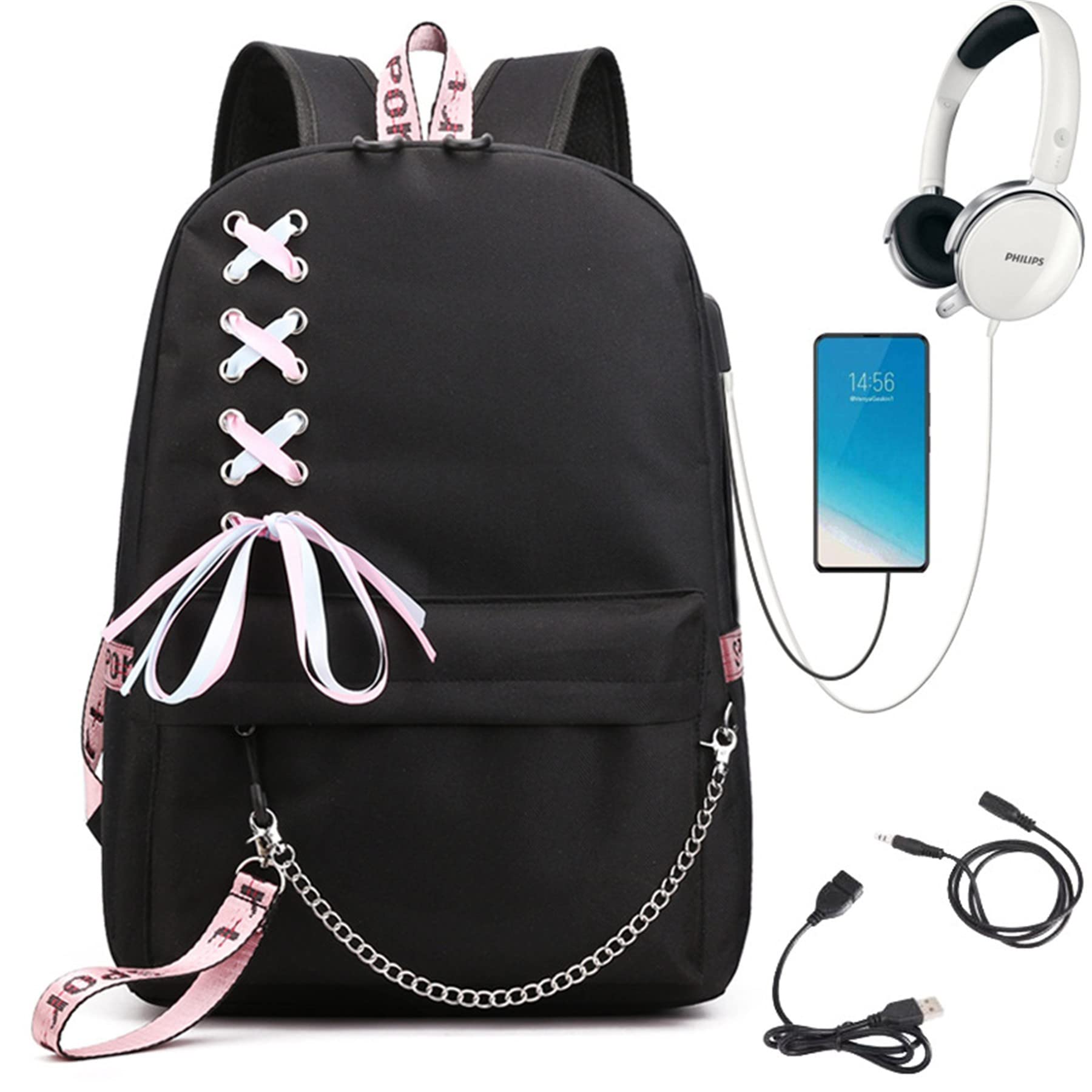 ISaikoy Anime The Disastrous Life Of Saiki K Backpack Shoulder Bag Bookbag School Bag 11