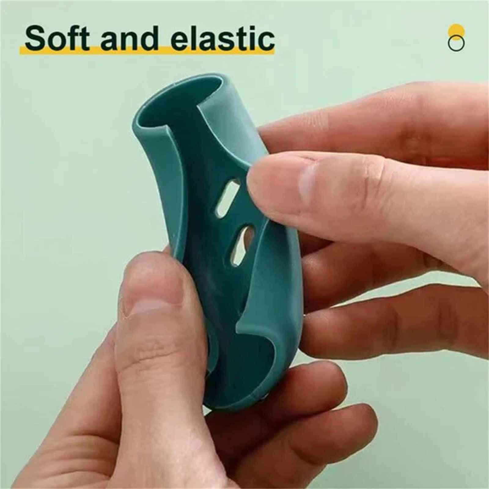 IVBUT Silicone Anti-Scald Pot Handle Cover,Cubierta De Aislamiento De Mango De Olla De Silicona Antiquemaduras,Assist Handle Holder for Any Metal Pan. (A,8PCS)
