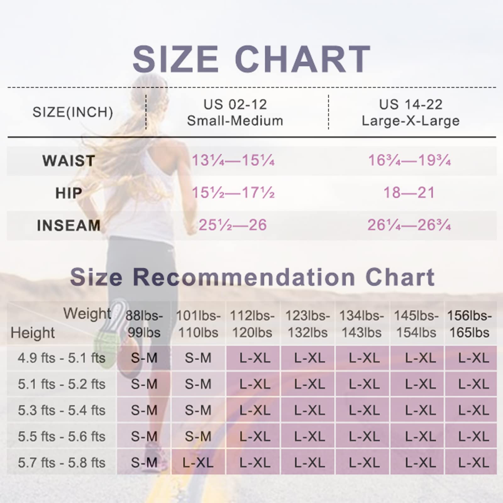 Hi Clasmix 5 Pack Super Soft Leggings for Women-High Waisted Tummy Control Workout Yoga Running Gym Fitness Active Pants(5 Pack Multicolor,L/XL)