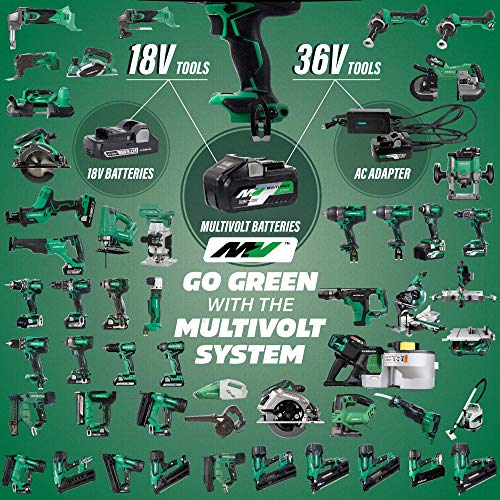 Metabo HPT 18V Cordless Framing Nailer | Tool Only - No Battery | Brushless Motor | 2-Inch up to 3-1/2-Inch Round Plastic Strip Nails | Lifetime Tool Warranty | NR1890DRSQ7