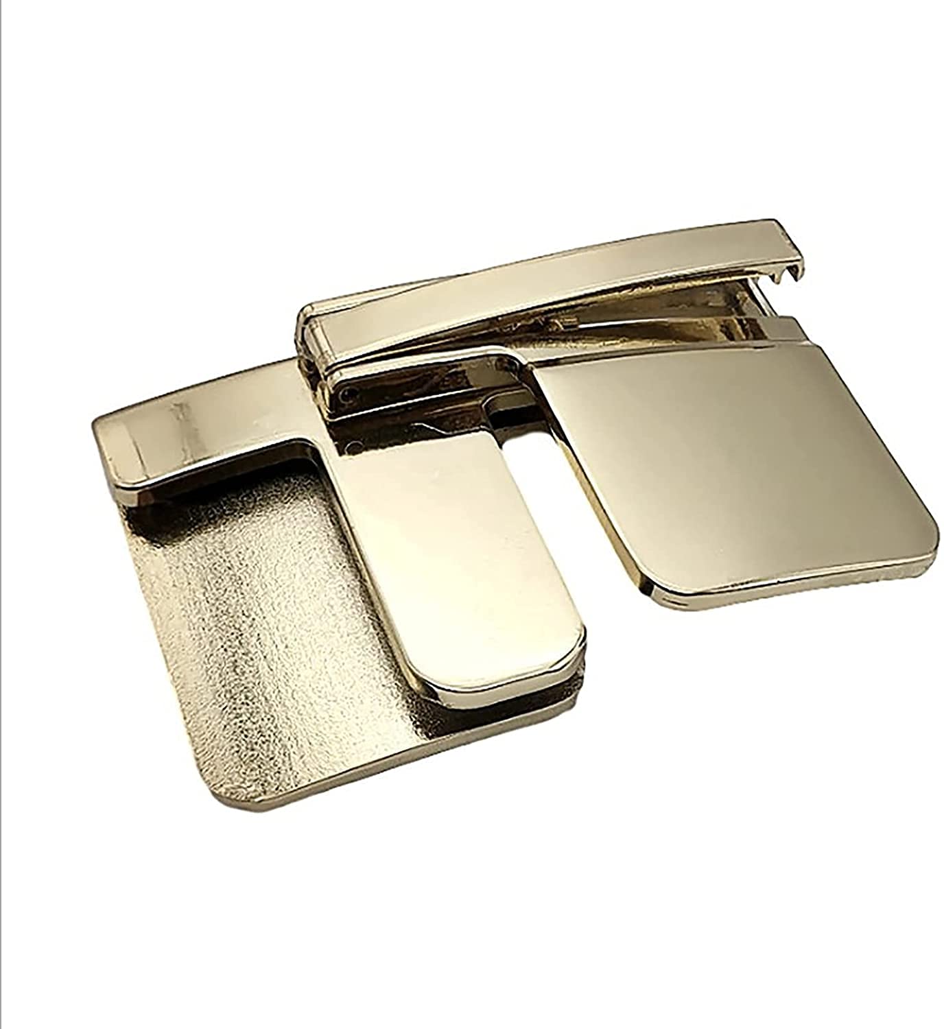 Invisible Belt Multi-Function Belt Clip Lazy Belt Cordless Buckle Belt tighten the waistband, Unisex (Silver)