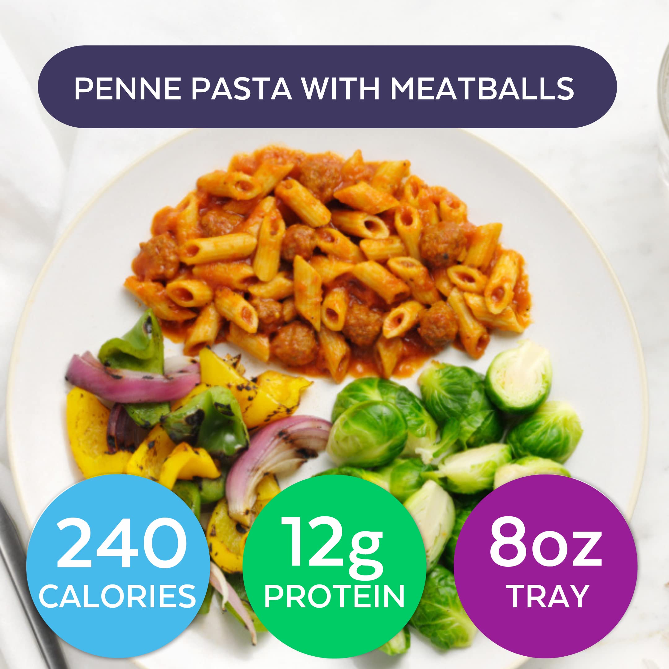 HMR Customer Favorites Entrée Pack | Pre-packaged Lunch or Dinner | Pack of 6 Ready to Eat Meals | 12-20 grams of Protein per Entrée | Low Calorie Food | 7-8oz Servings per Meal
