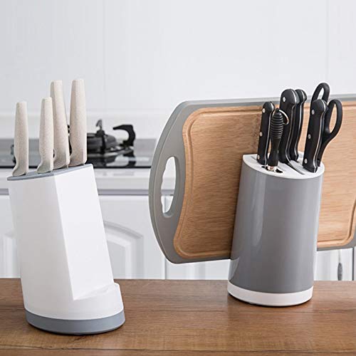 JHHDP Kitchen Knife Block Stand Holder Kitchen Accessories Cooking Tools Knives Stand Storage Rack Holder Shelf (Color : D)