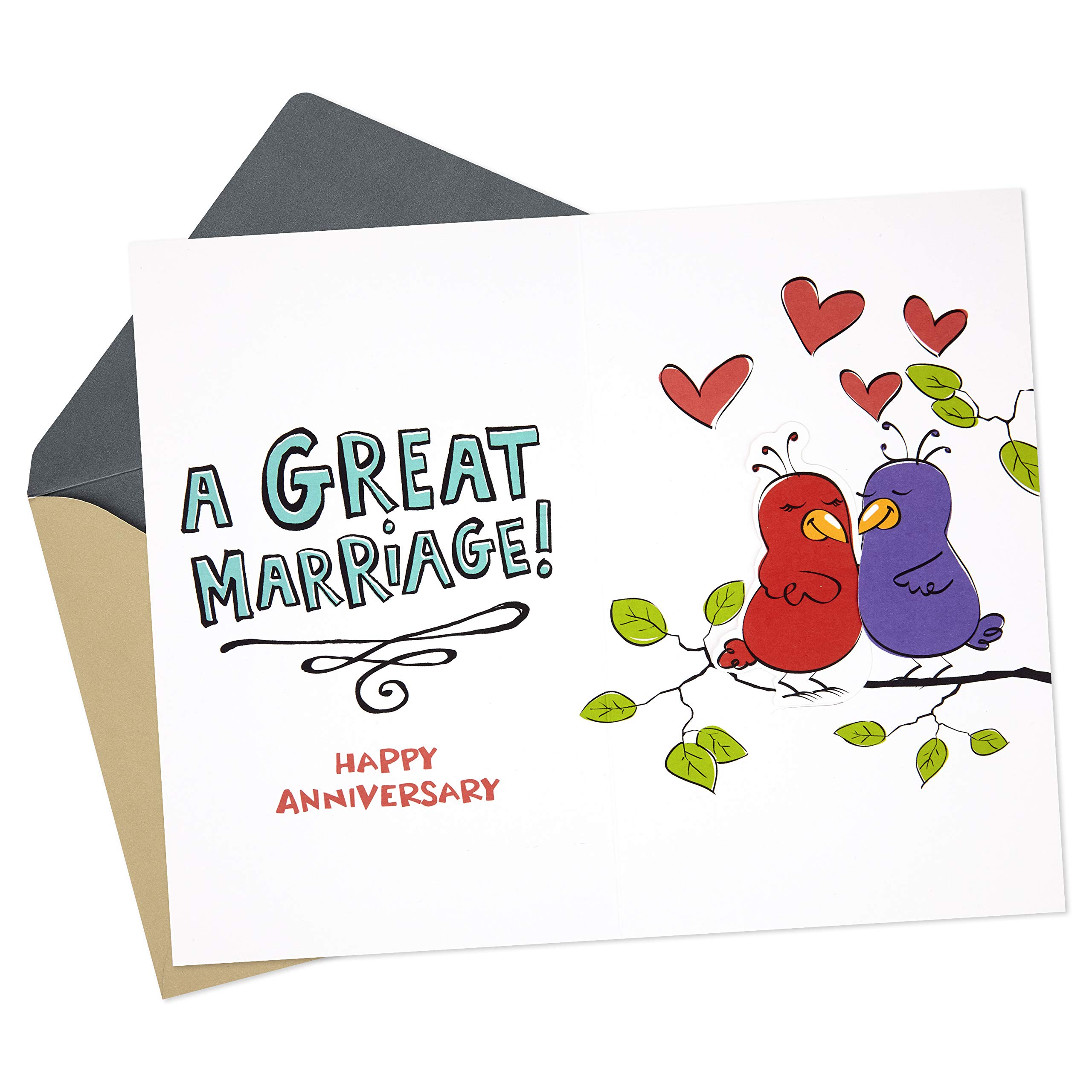 Hallmark Anniversary Card for Couple (Great Marriage)