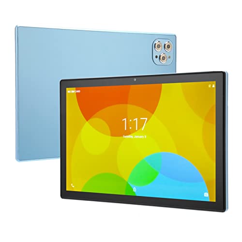 Liyeeo 10.1 Inch Tablet, 1600x2560 IPS Screen 5G WiFi 100-240V Tablet PC 6G RAM 128G ROM for Travel for Home (US Plug)