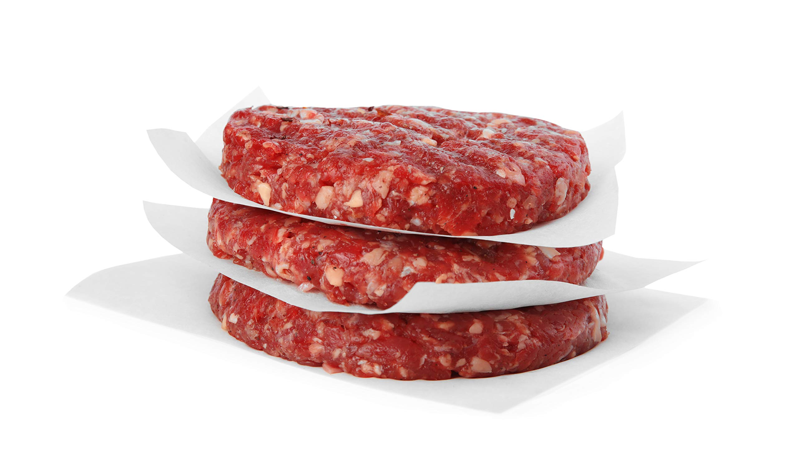 Kitchen Geeks Hamburger Patty Paper - 1000 Wax Paper 5.5 x 5.5 Inch Square Sheets For Burger Press Maker Patties, Baking, Candy