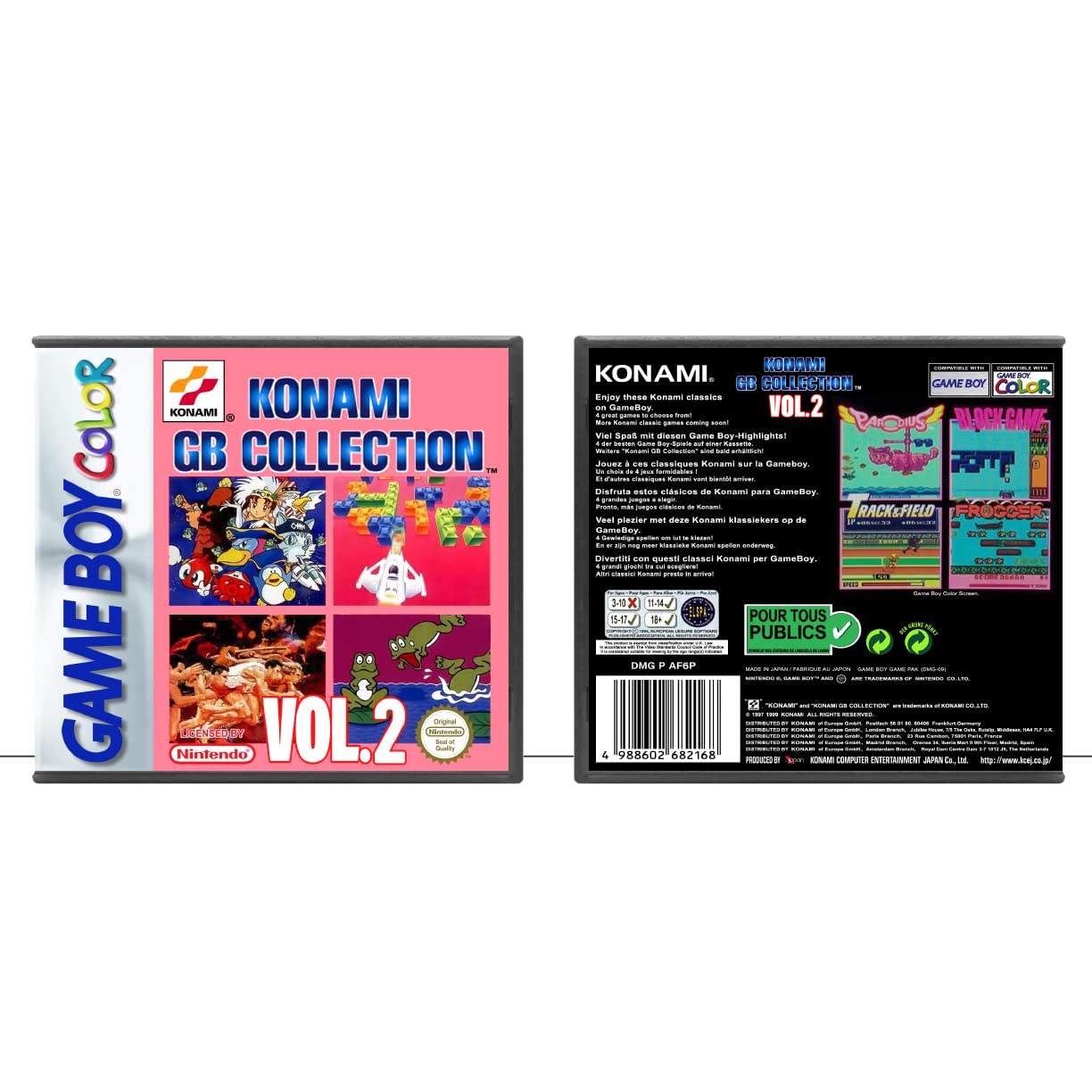 Konami GB Collection Vol.2 (PAL) | (GBC) Game Boy Color - Game Case Only - No Game