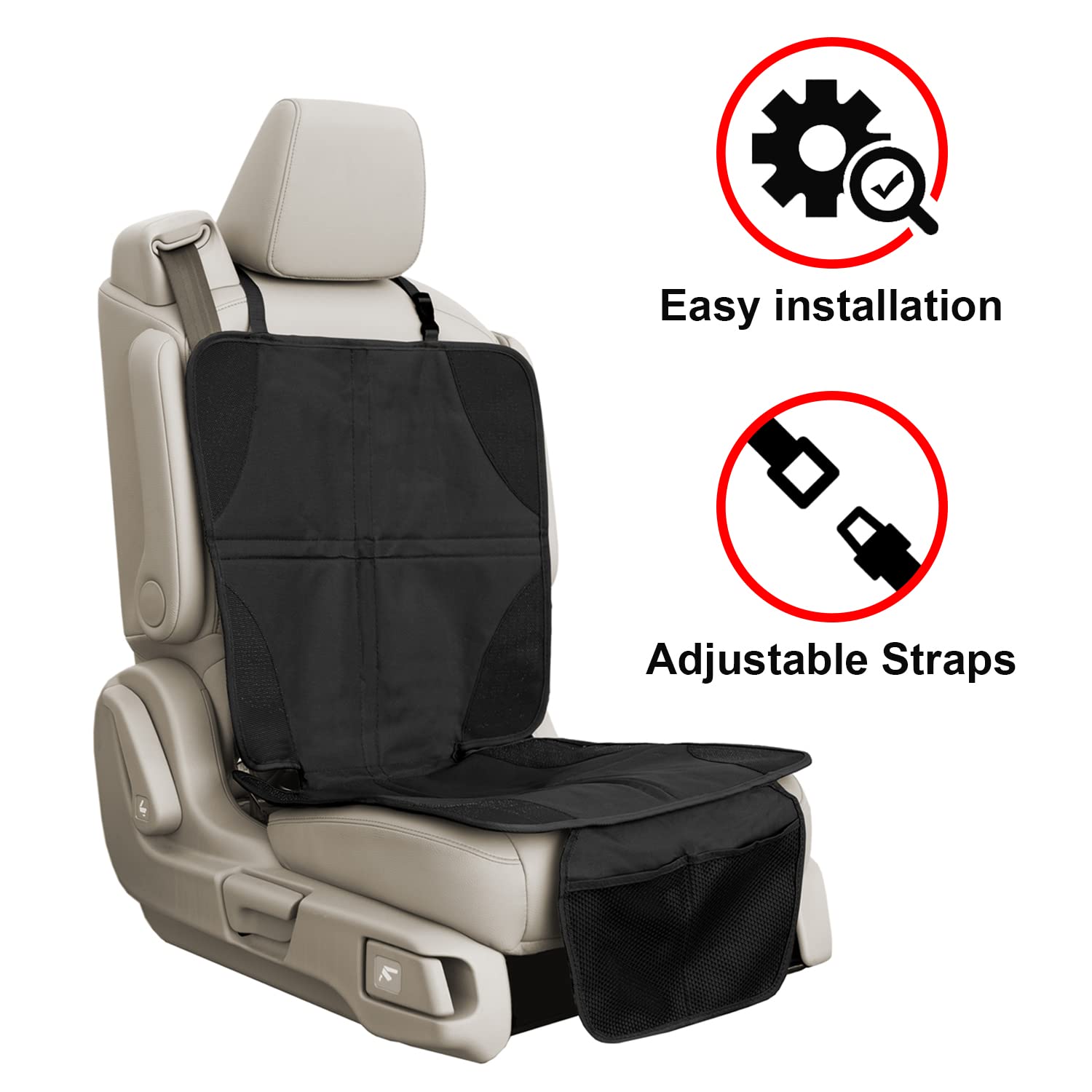 Kesseph Car Seat Protector (1 Pack)