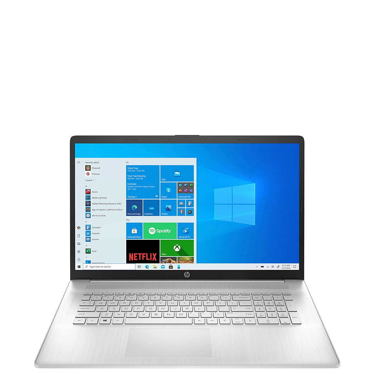 HP 17-CN000 2022 Business Laptop 17.3" FHD IPS 4-Core Intel i3-1125G4 16GB DDR4 512GB SSD Intel UHD Graphics HDMI Wi-Fi 6 Bluetooth Backlit Keyboard Windows 11 Home w/ONT 32GB USB
