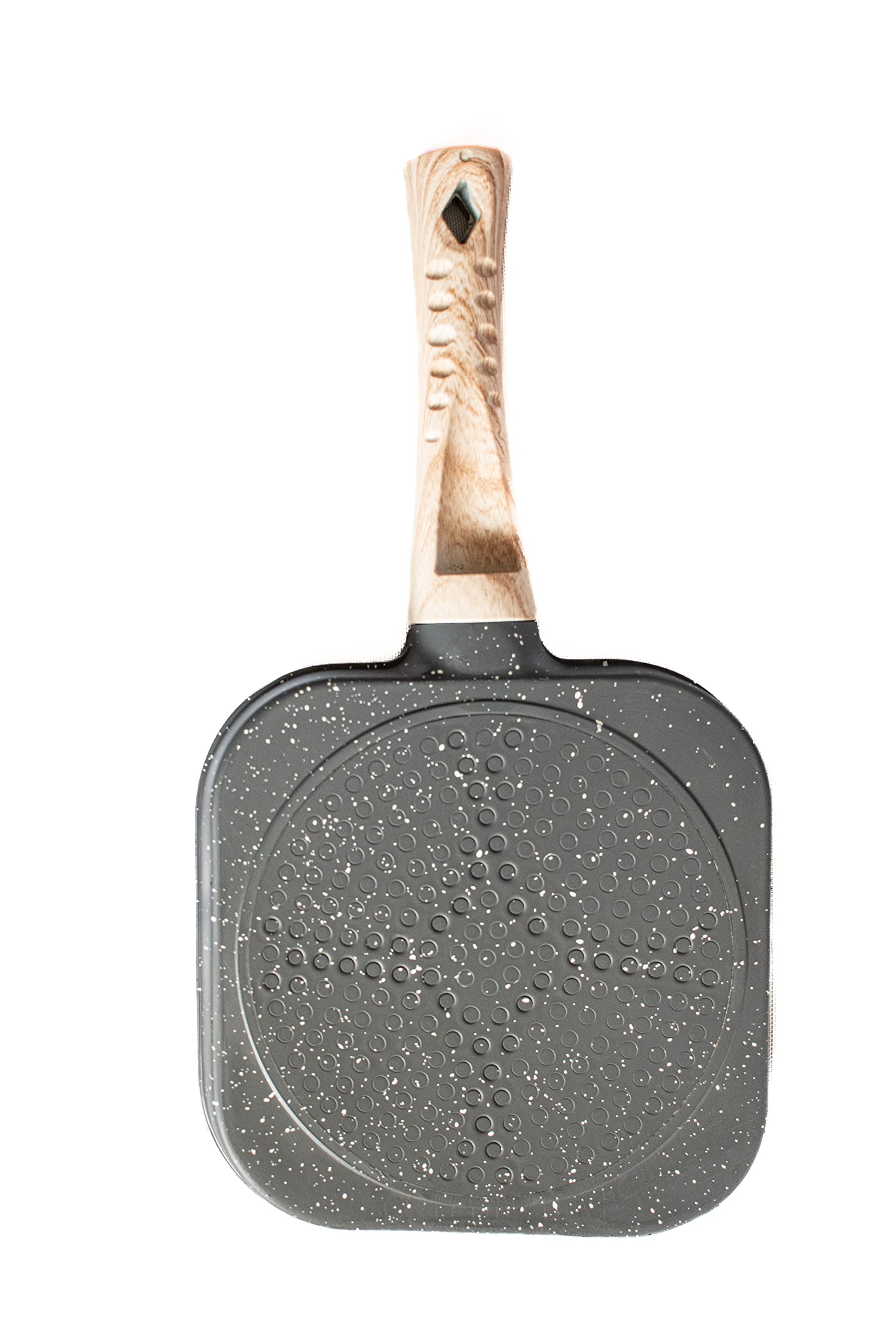 Jack and Leo Four Hole Egg Frying Pan- Non Stick, Easy to Clean Breakfast Pan