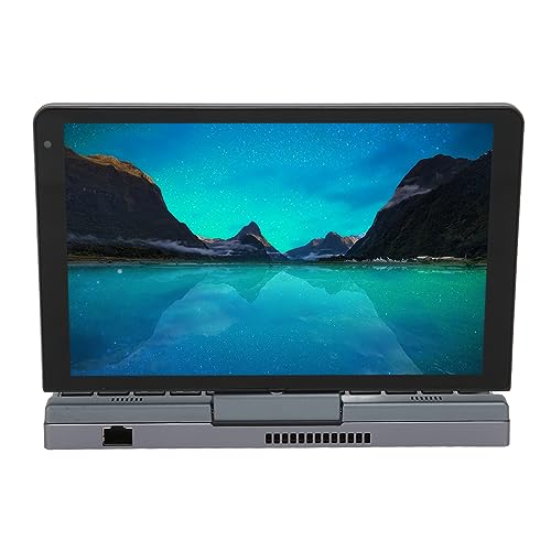 Honio Mini Laptop Touch Screen 8 Inch Full Feature Laptop PC 100-240V LPDDR5 12GB RAM Work Portable for Windows 10 11 Compatible (12GB+512GB US Plug)