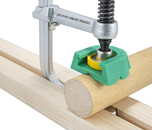 MICROJIG Matchfit DVC-850AP 2-In1, Track And In-Line Dovetail Clamp, Green