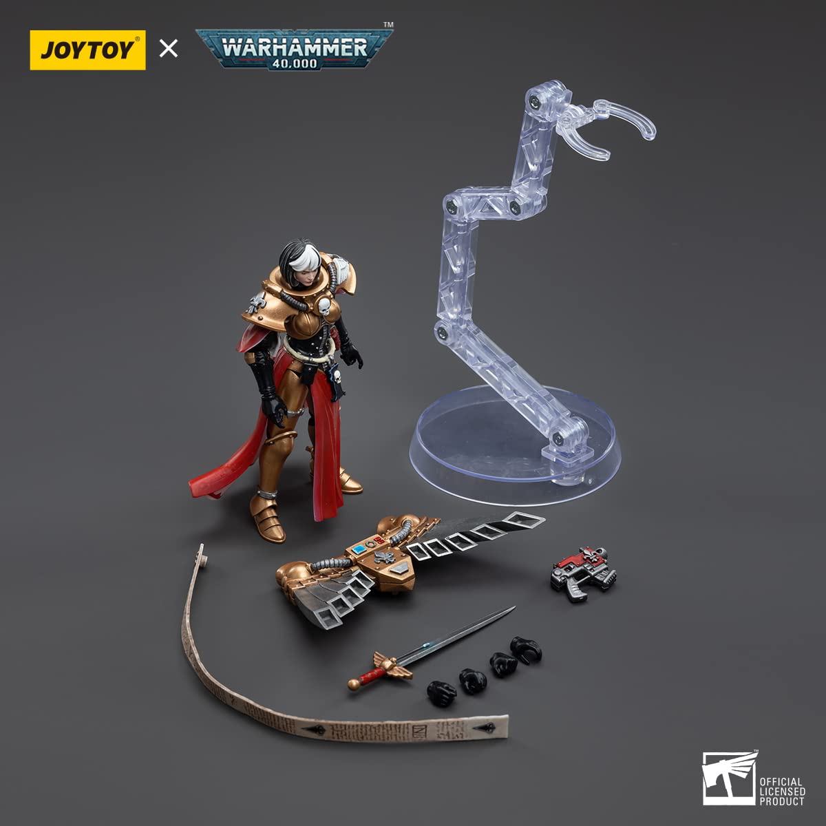 JoyToy 1/18 Action Figure Sororitas Battle Sister Extreme Warrior Joy Toy Models - Sister Noyalle