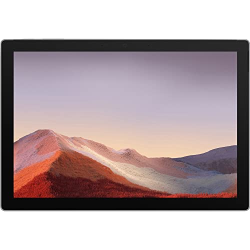 Microsoft PUV-00001 Surface Pro 7 12.3" Touch Intel i5-1035G4 8GB/256GB, Platinum (Renewed) Bundle w/Elite Suite 18 Software + 1 Year Protection Warranty