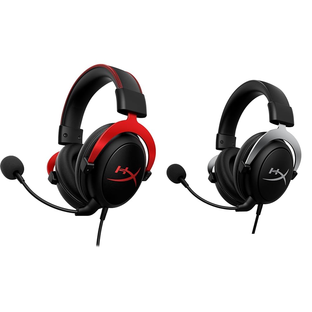 HyperX Cloud II + CloudX Gaming Headsets Bundle | Xbox Licensed + 7.1 Surround Sound