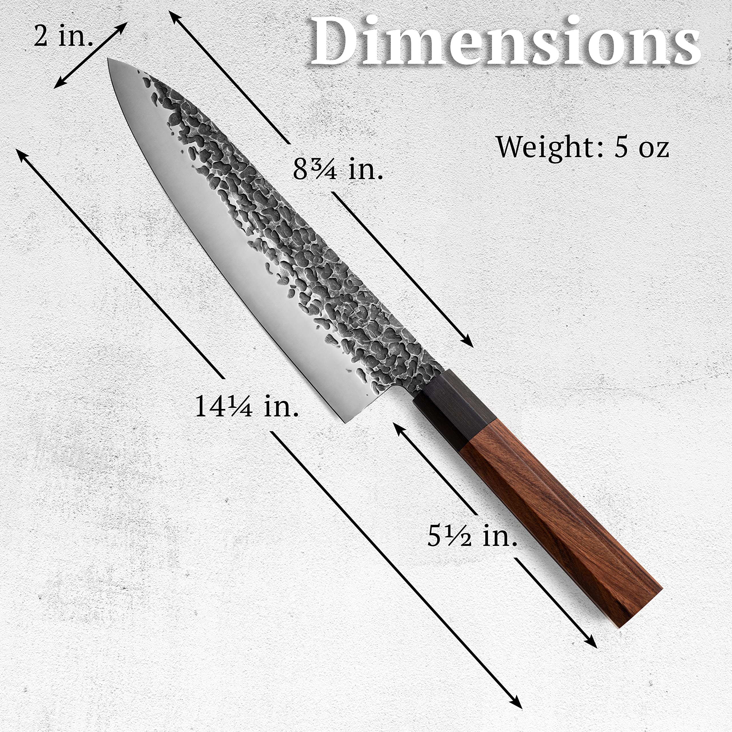 Japanese Chef Knife, 8 Inch Gyuto Chef Knife, 3 Layers 9cr18mov Clad Steel Chef Knife with Octagonal Handle, Professional Kitchen Knife For Home And Restaurant, sushi Knife - chefs Knife