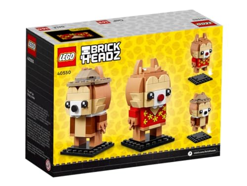 Lego BrickHeadz Chip and Dale, Building Toy Set for Kids, Boys and Girls, Ages 10+ (226 Pieces)