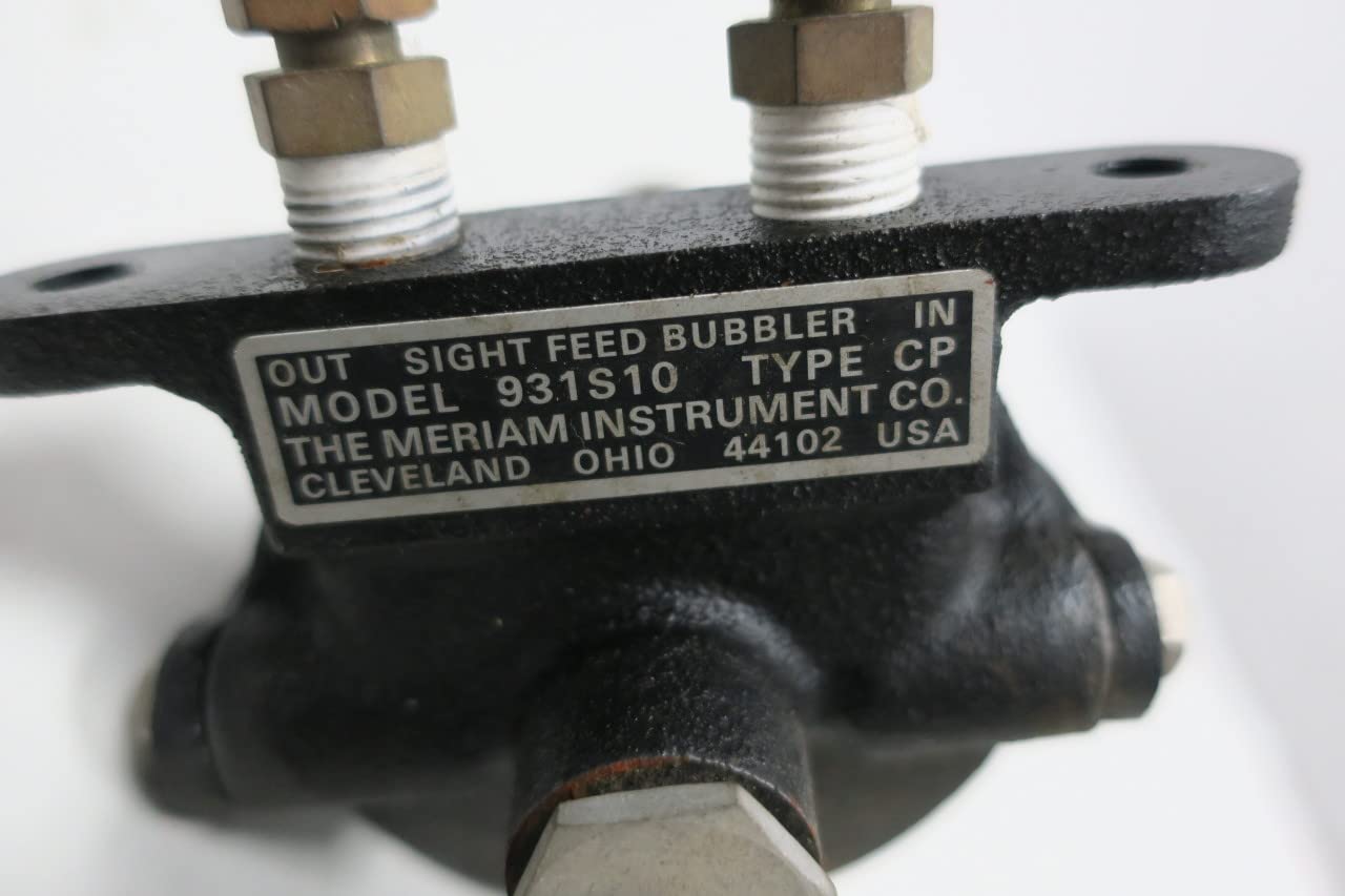 MERIAM 931S10 Iron Sight Feed Bubbler