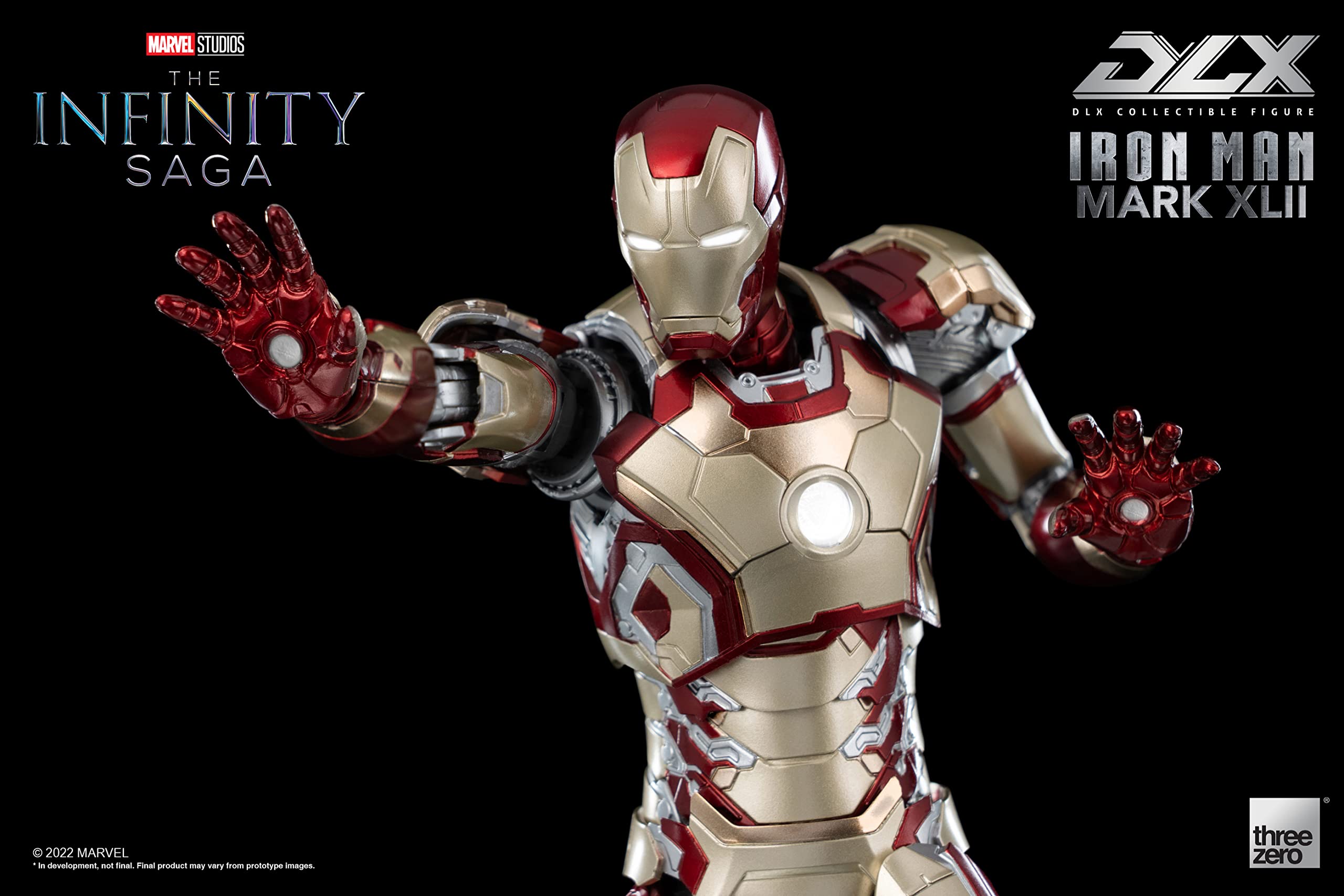 Marvel Infinity Saga: Iron Man Mark 42 1:12 Scale DLX Action Figure
