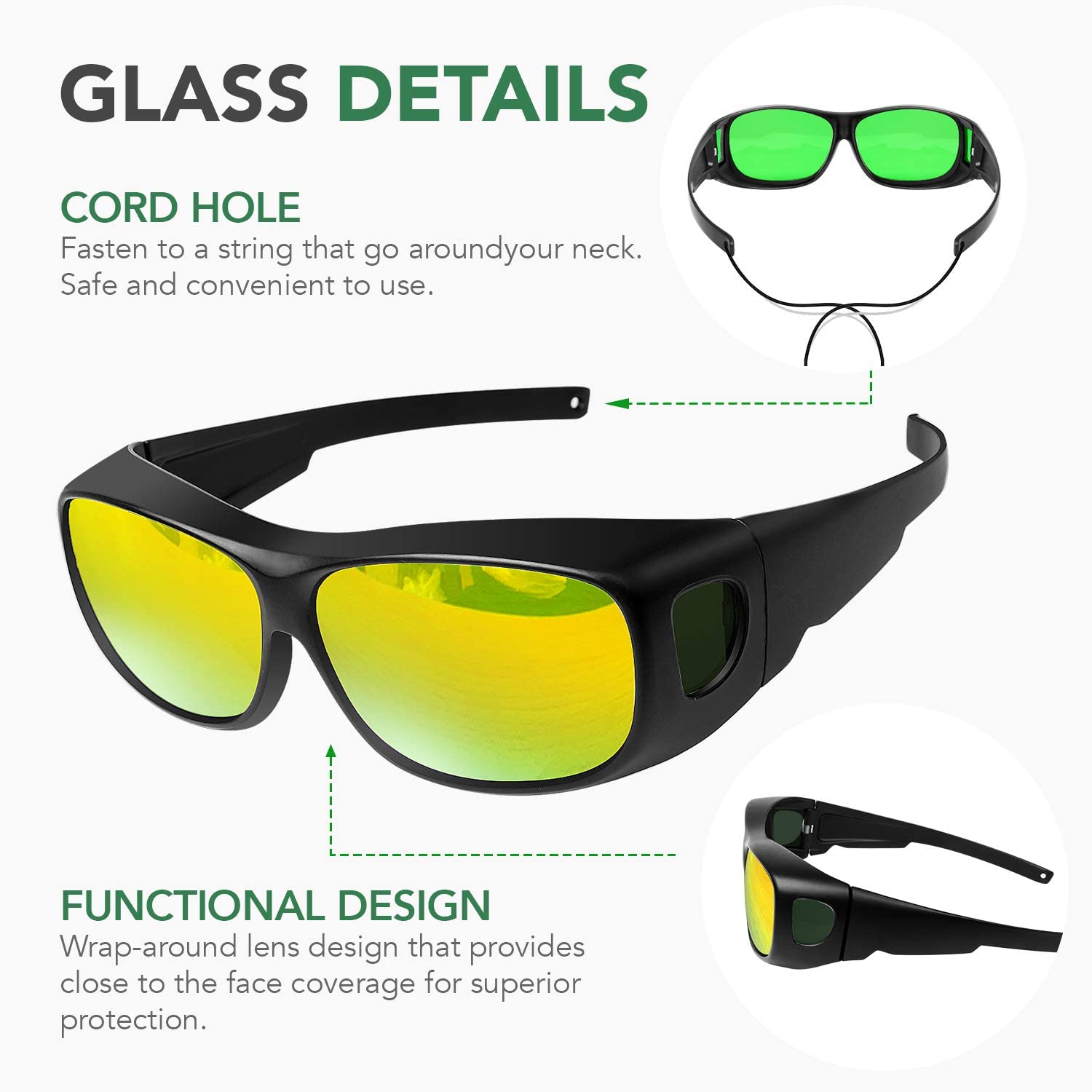 iPower 3-in-1 HPS MH & LED Room Glasses, Indoor Hydroponics for Intense Bright Grow Light, 1 Pack