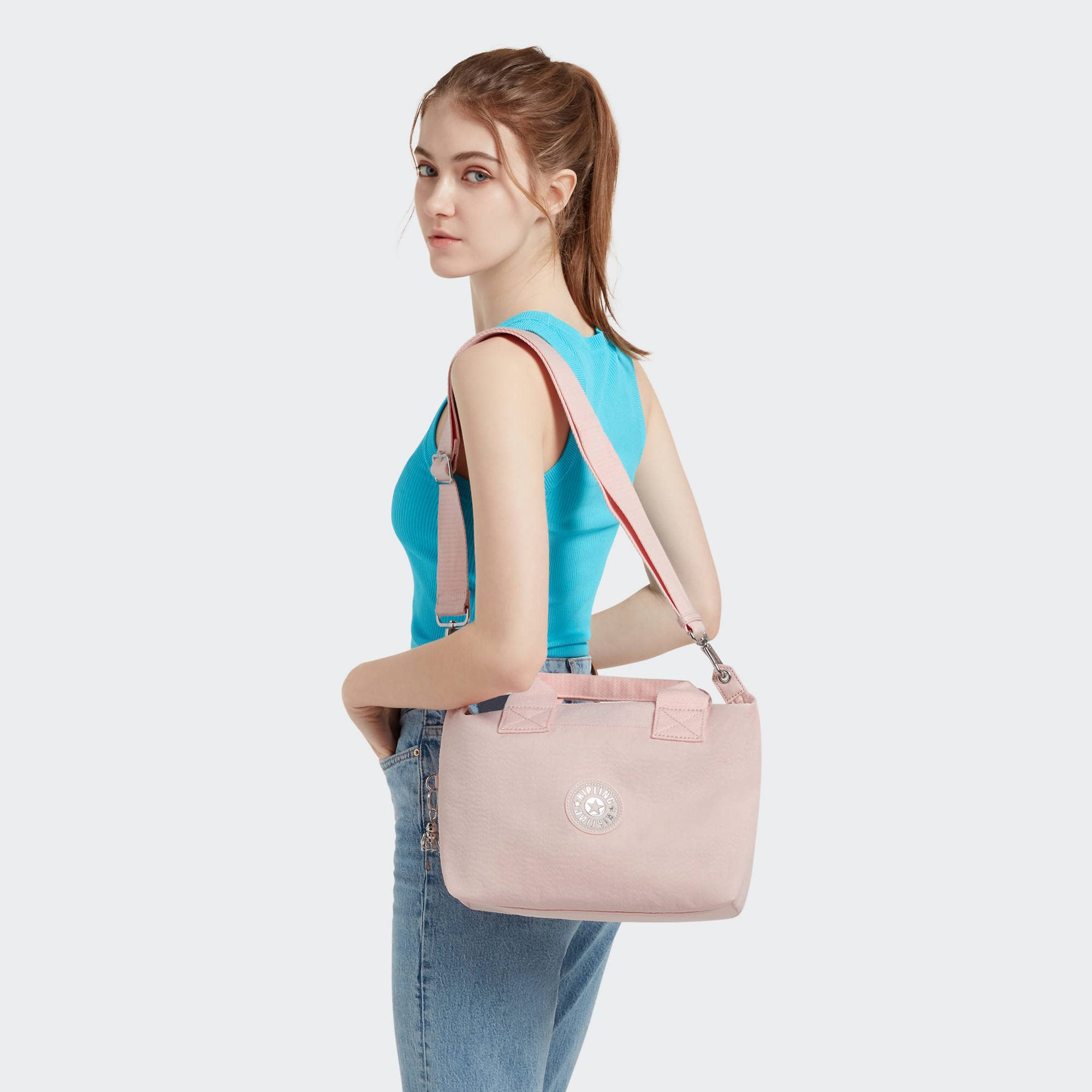 Kipling Kala Mini Handbag Spring Rose Emb