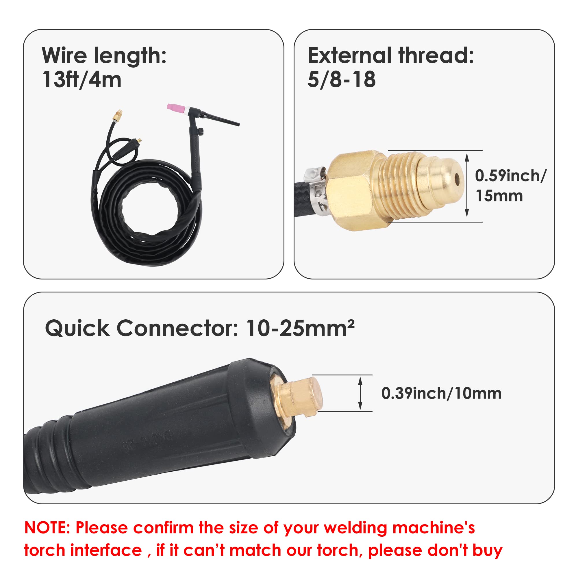 Mig Spool Mig Lift Tig Stick Multi-Function Welding Machine MTG175 SG, Dual Voltage 110/220V Tig Stick Gas/Gasless Mig Welder -Lift TIG Torch Air Cooled Argon 150A TIG17V
