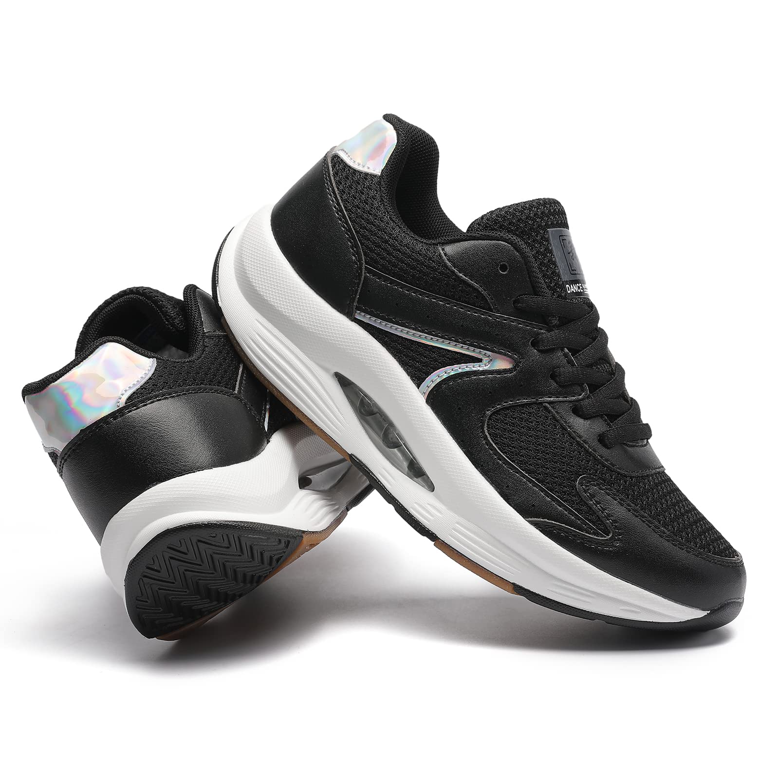 HIKLDK Women's Platform Wedge Tennis Walking Shoes Breathable Lightweight Casual Comfort Fashion Sneaker Size