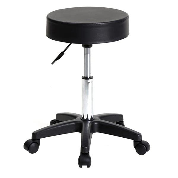 LLAMN Adjustable Round Stool Plastic Arch Feet Rotation Bar Stool Lift Stool Swivel Stool Spa Tattoo Massage Salon Furniture