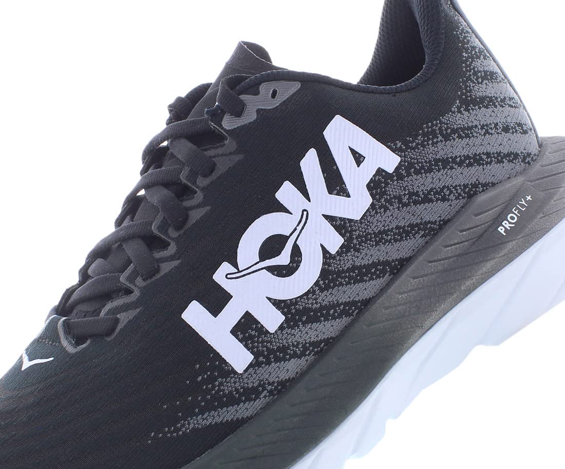 HOKA ONE ONE Mach 5 Womens Shoes Size 8, Color: Black/Castlerock