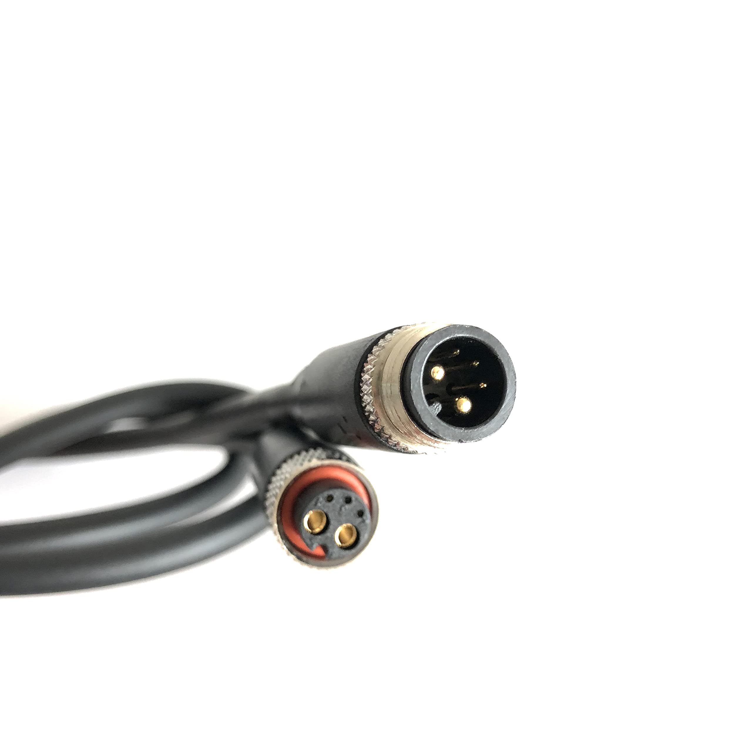 Higo L513 Electric Bicycle Battery Connector Male Female Extension Cable L=1000mm