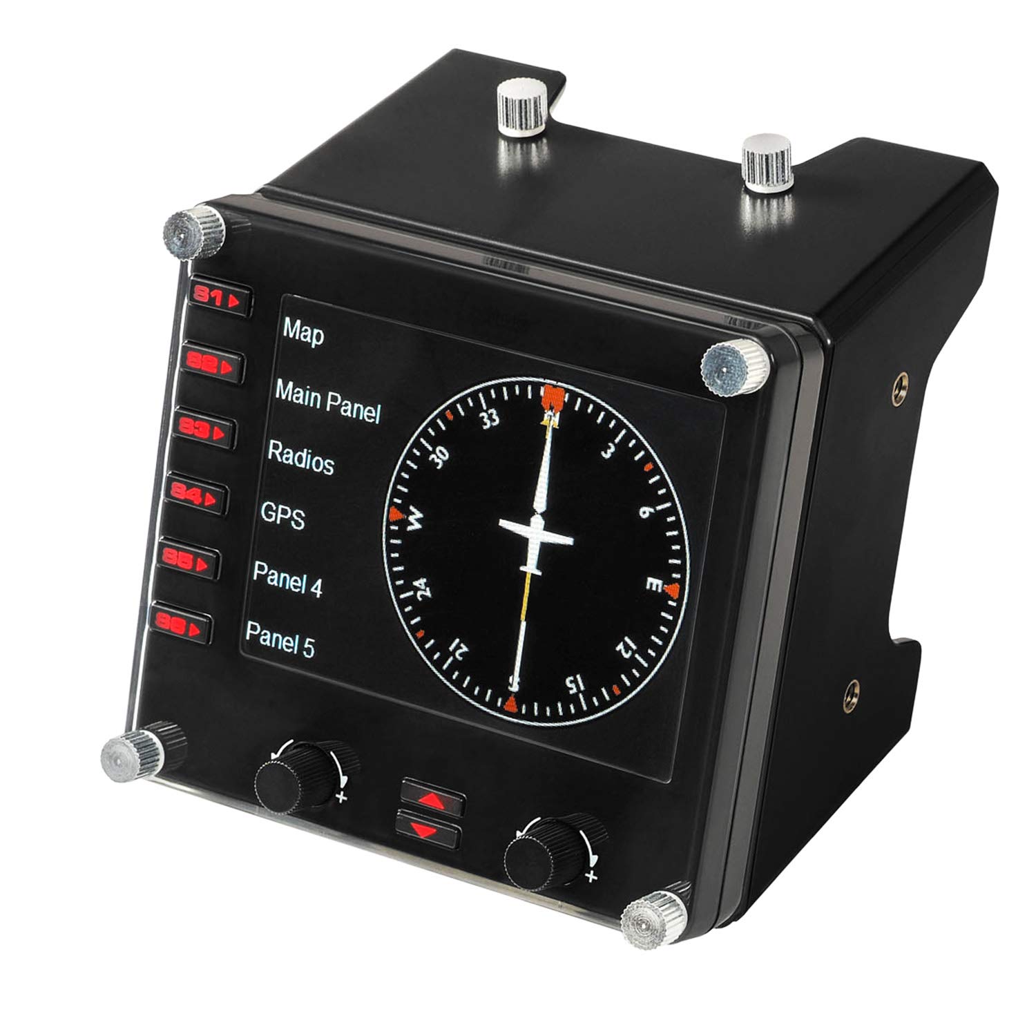 Logitech G USB Pro Flight Instrument Panel PRO Flight Yoke System